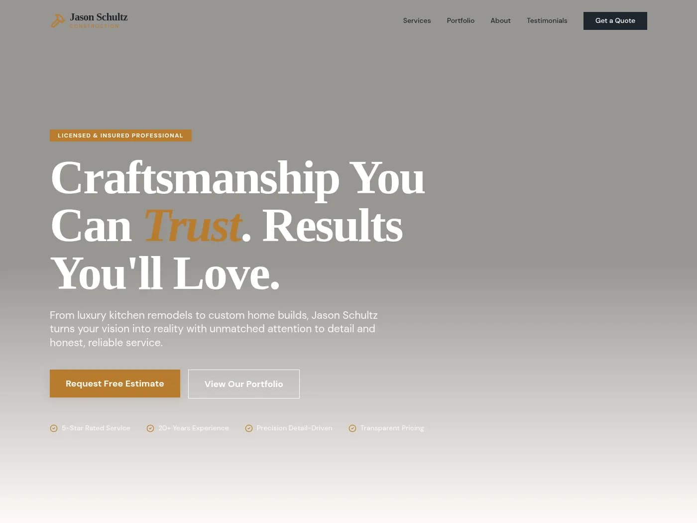 CraftBuild AI Website