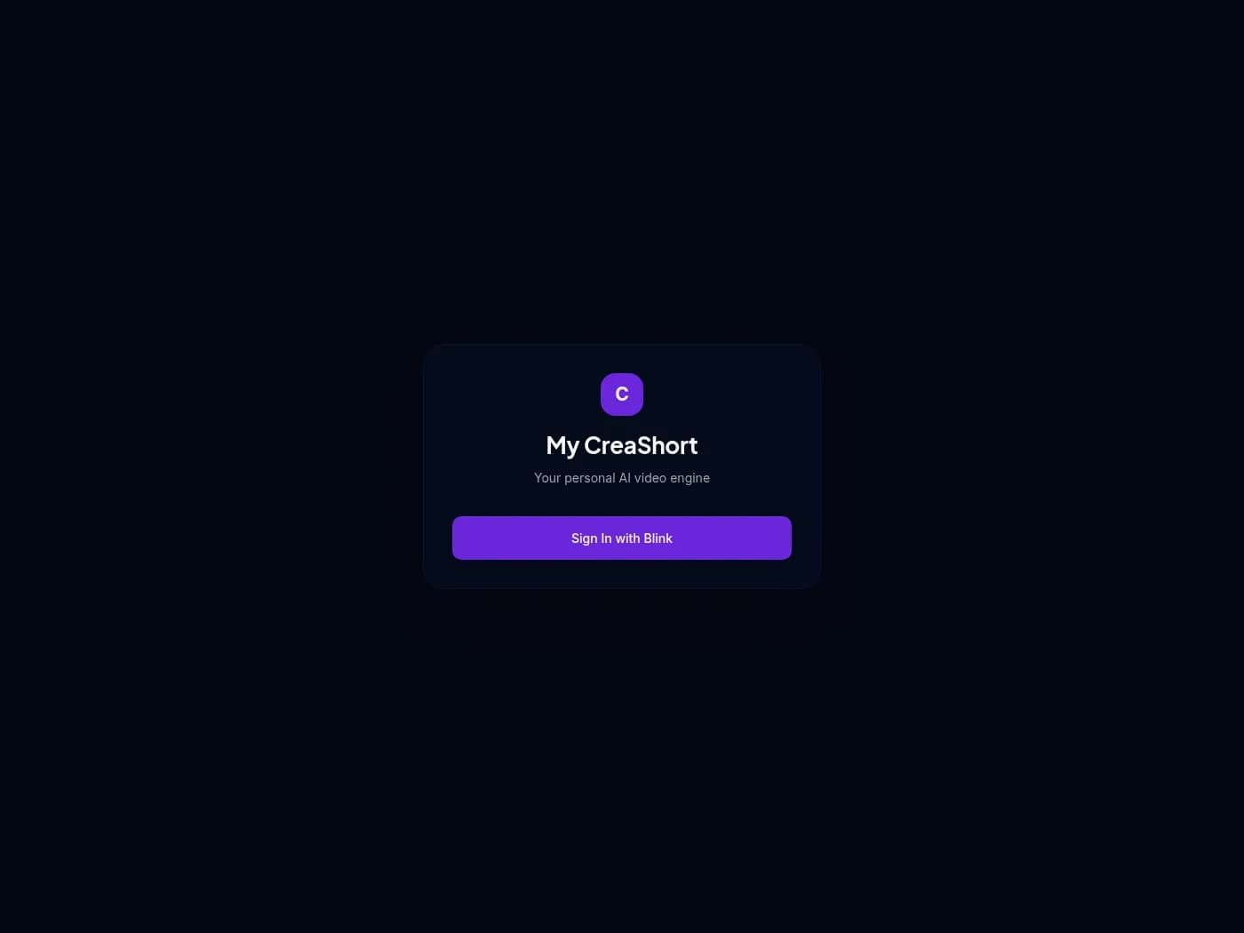 CreaShort Internal Tool
