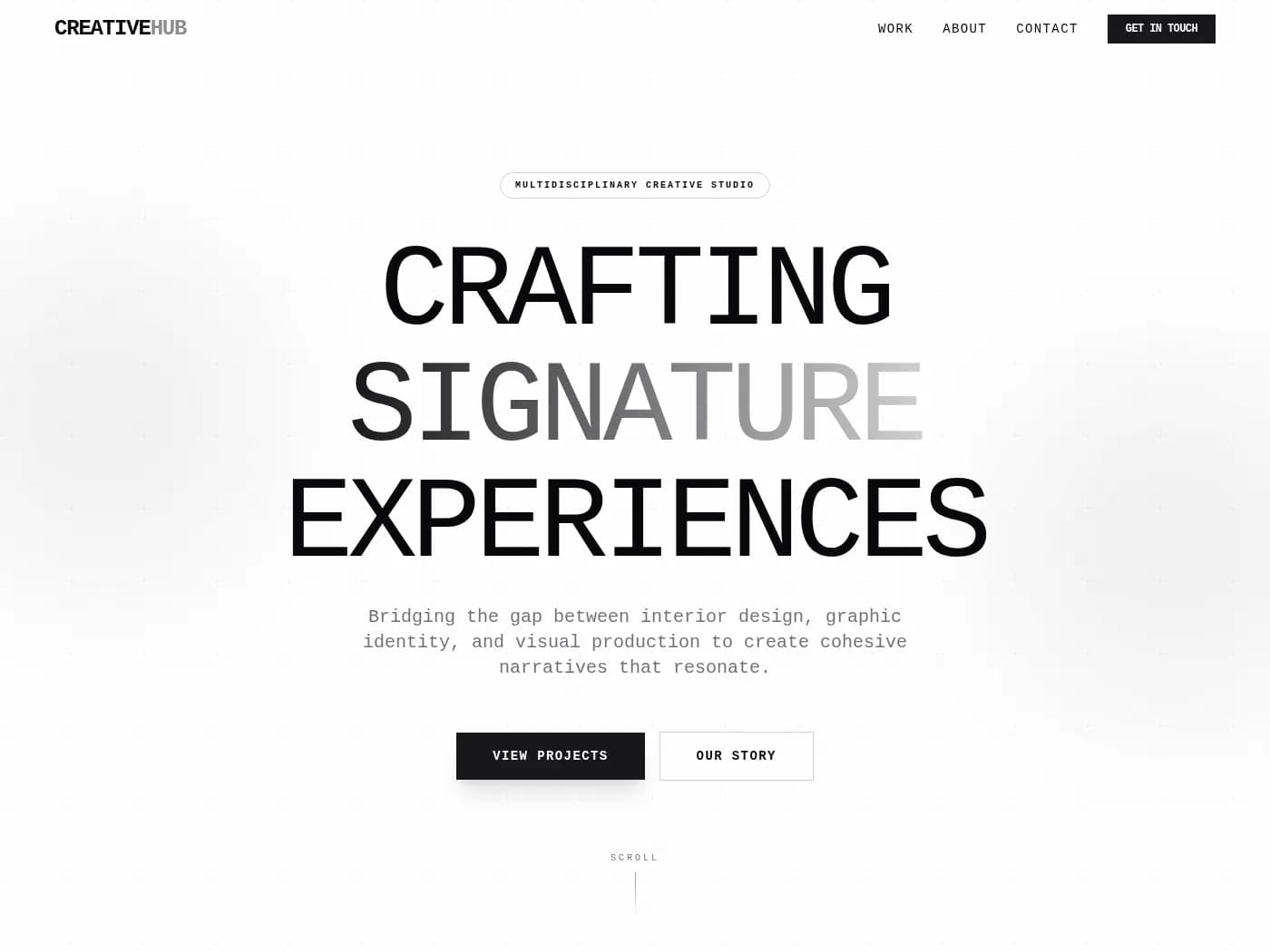 Creative Portfolio Hub