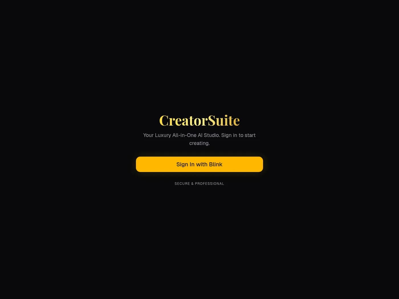CreatorSuite AI Studio