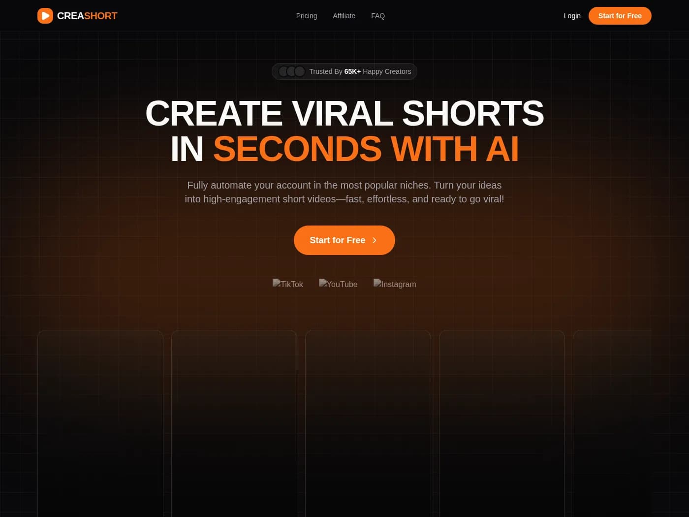 CreatShort AI Clone
