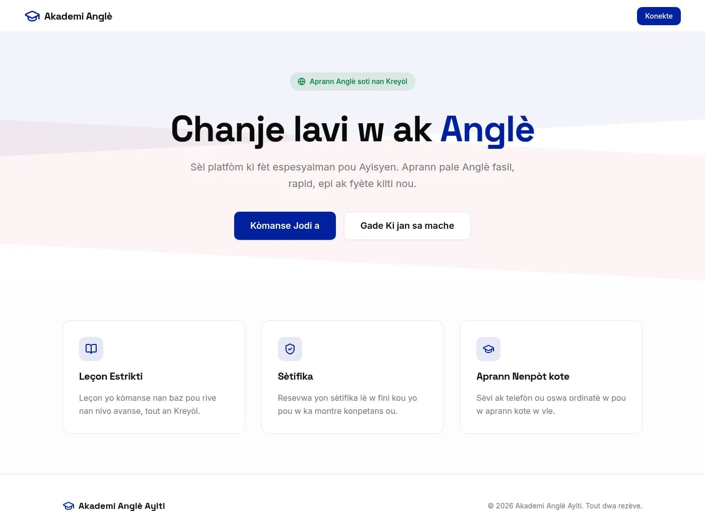 Creole English Learner