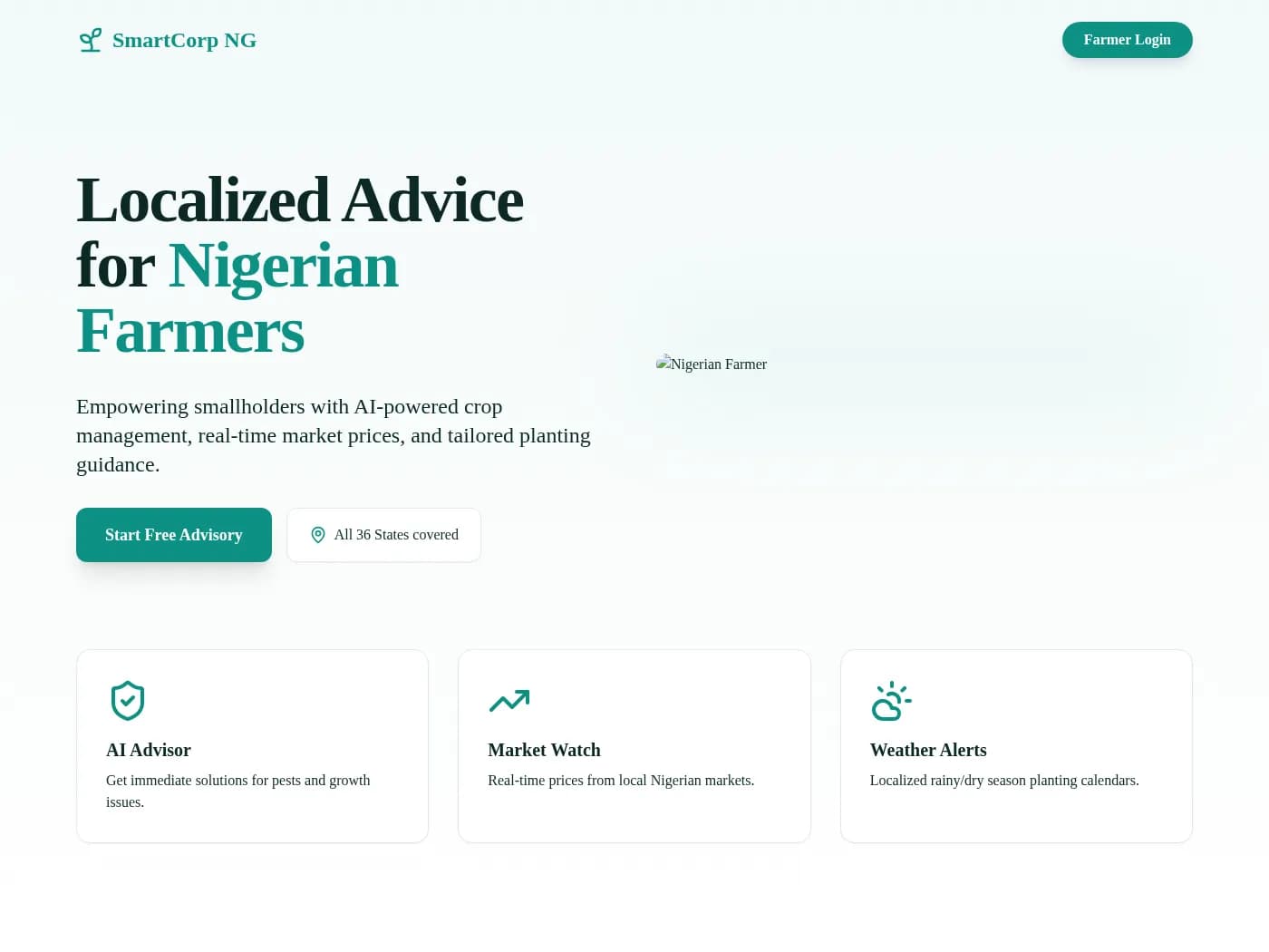 SmartCorp Crop Advisor