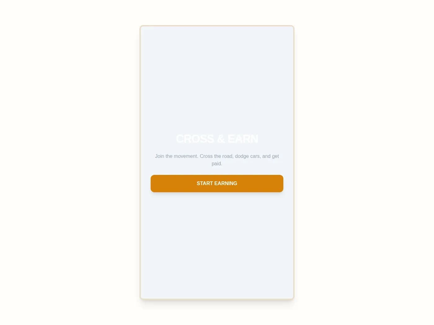 Cross & Earn Game