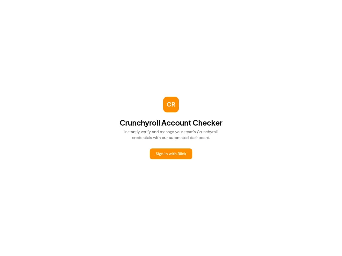 Crunchyroll Account Checker