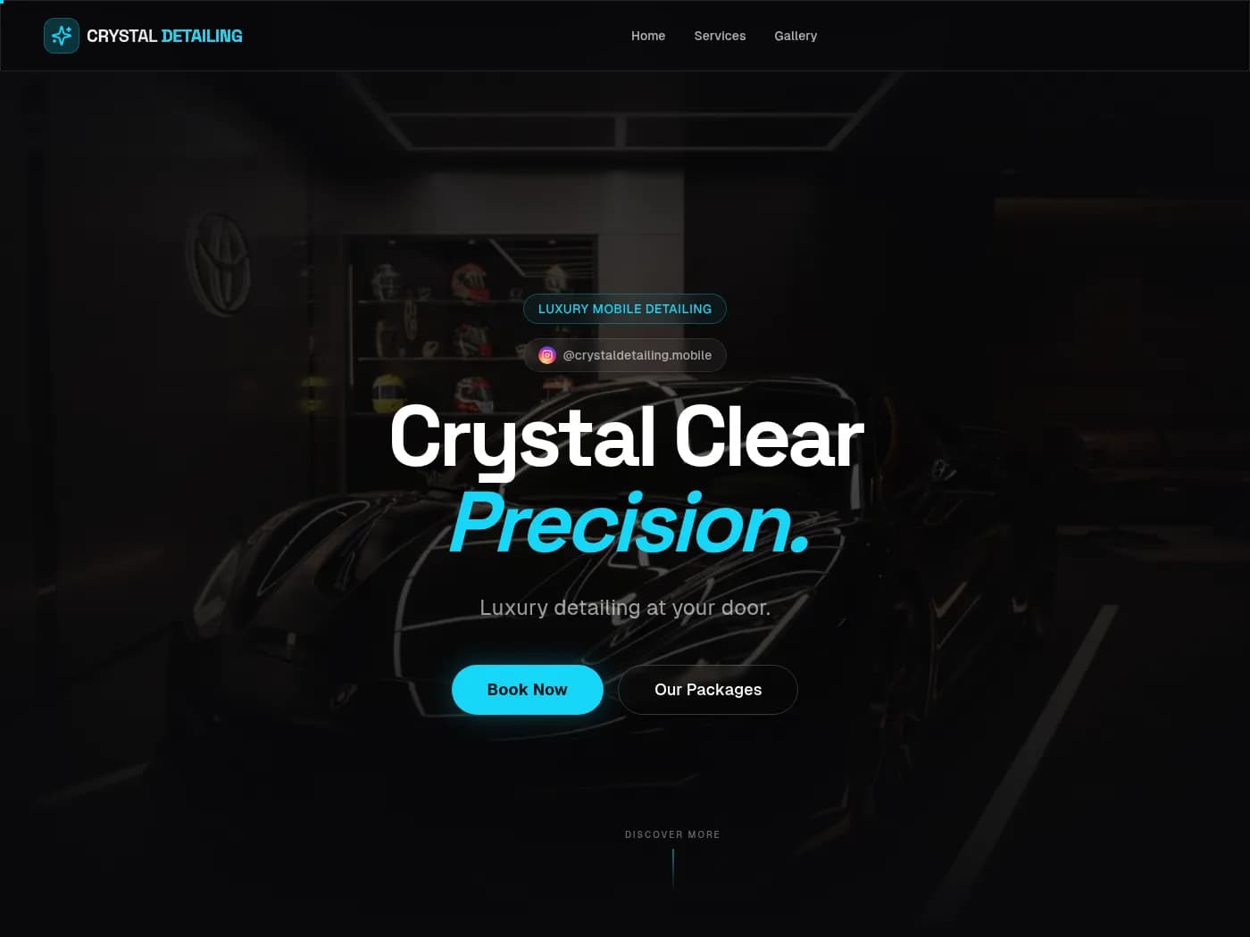 Crystal Detailing Site