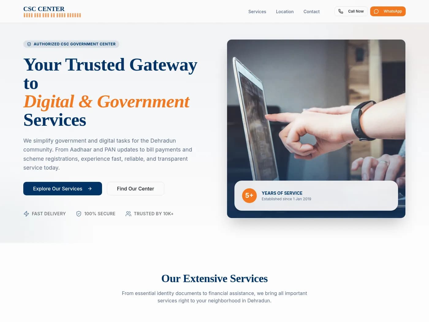 CSC Service Hub