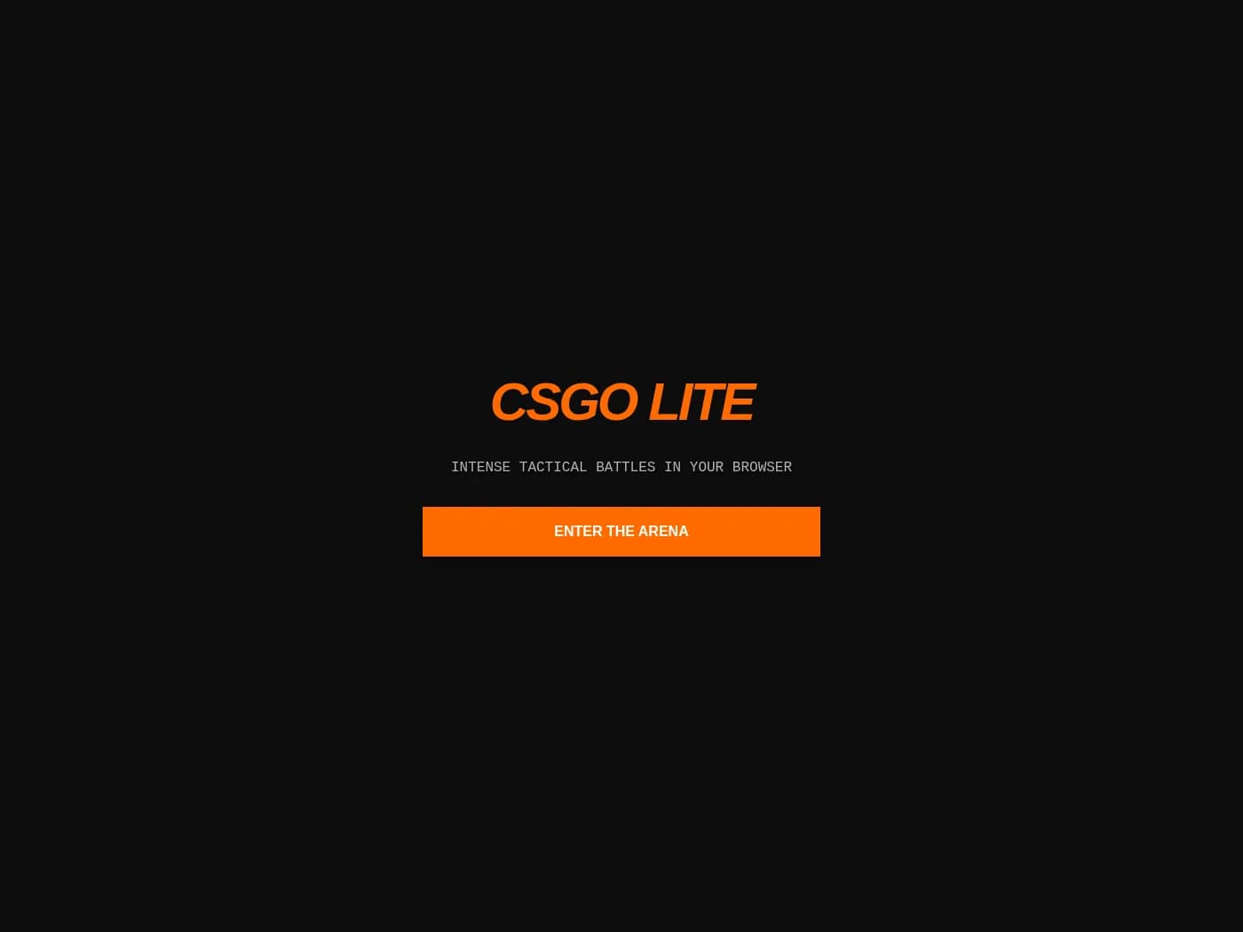 CSGO Lite Arena