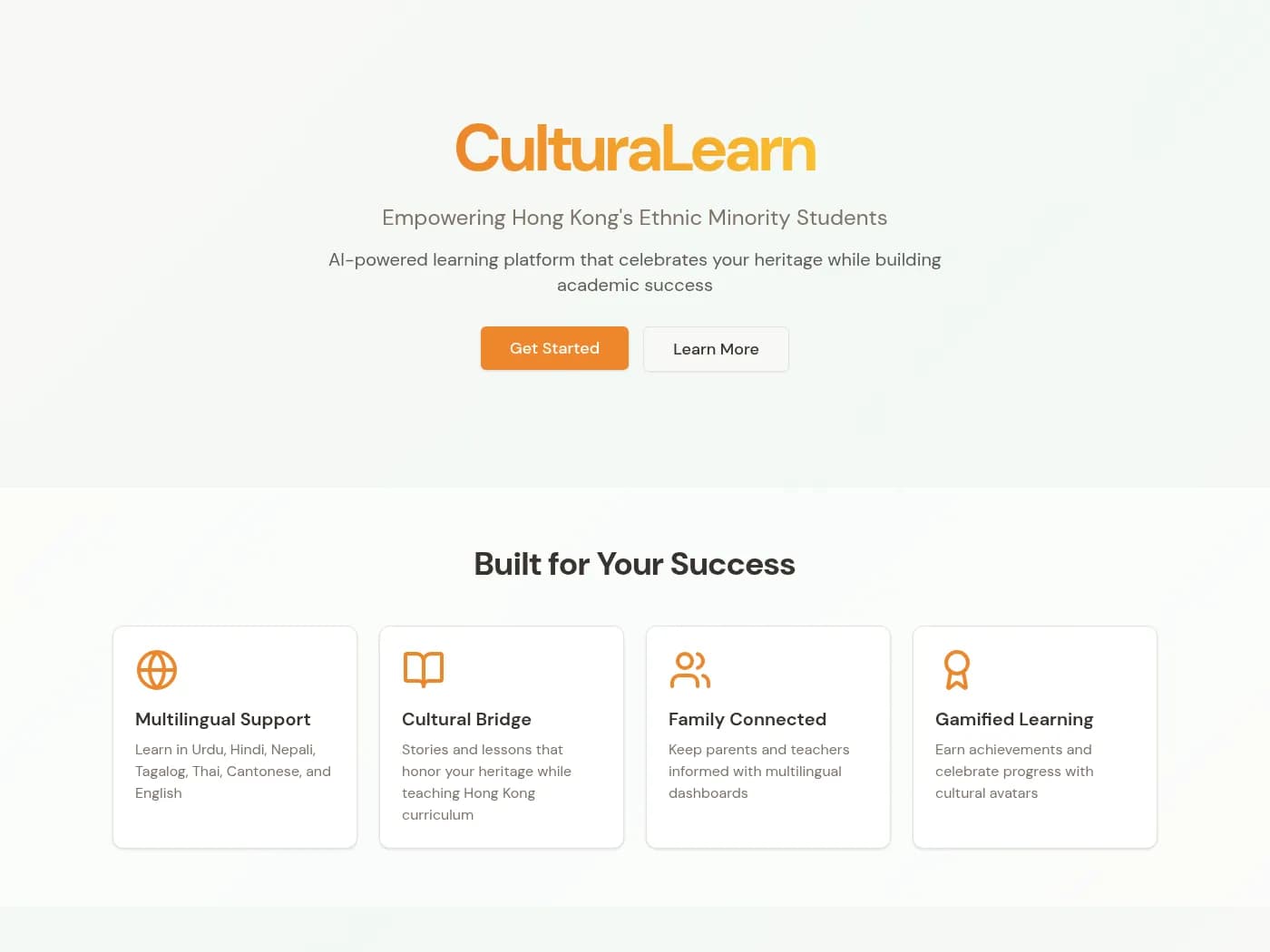 CulturaLearn AI Platform