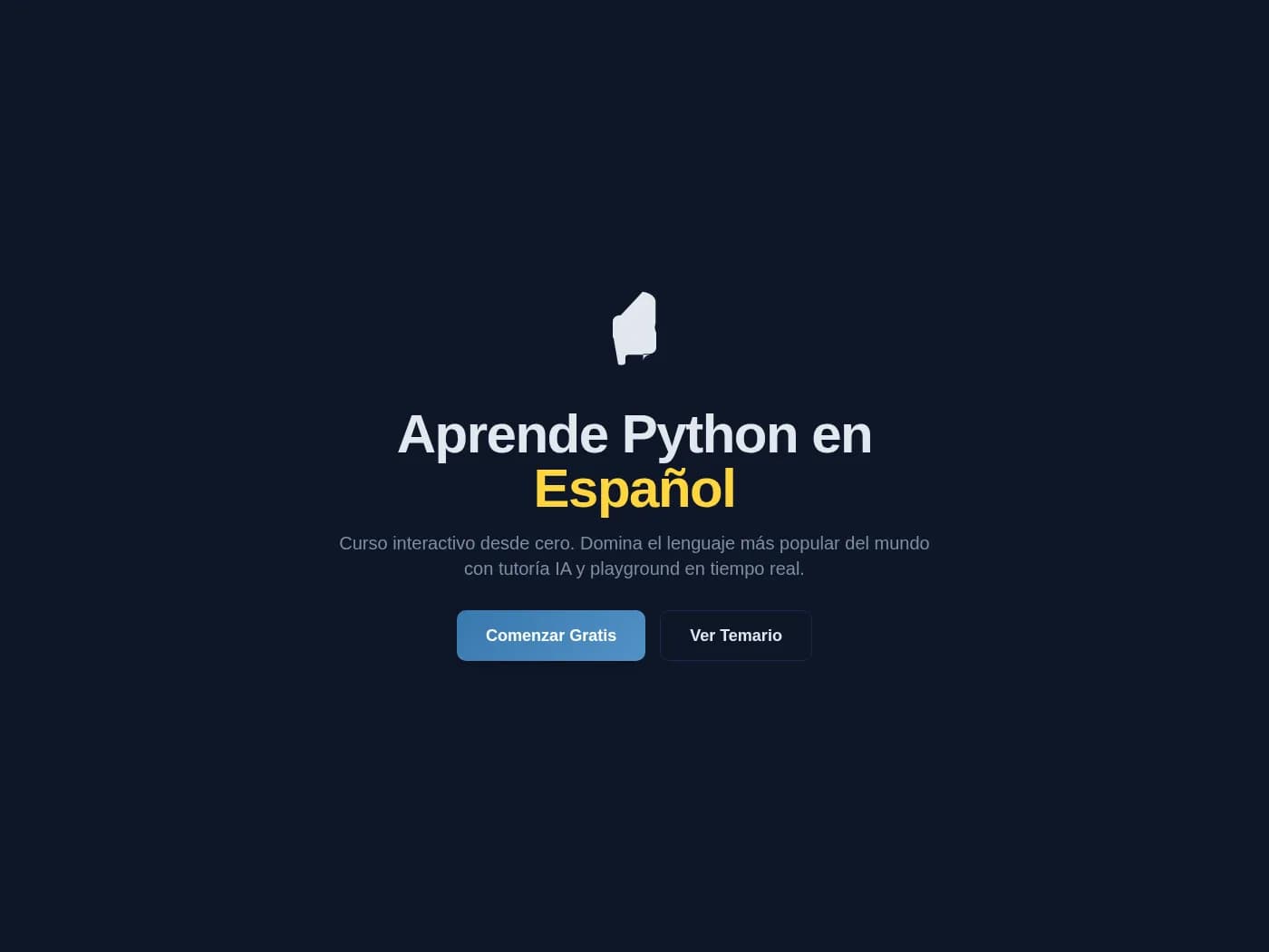 Curso Web de Python