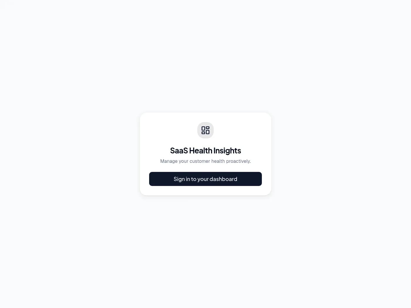 SaaS Health Insights