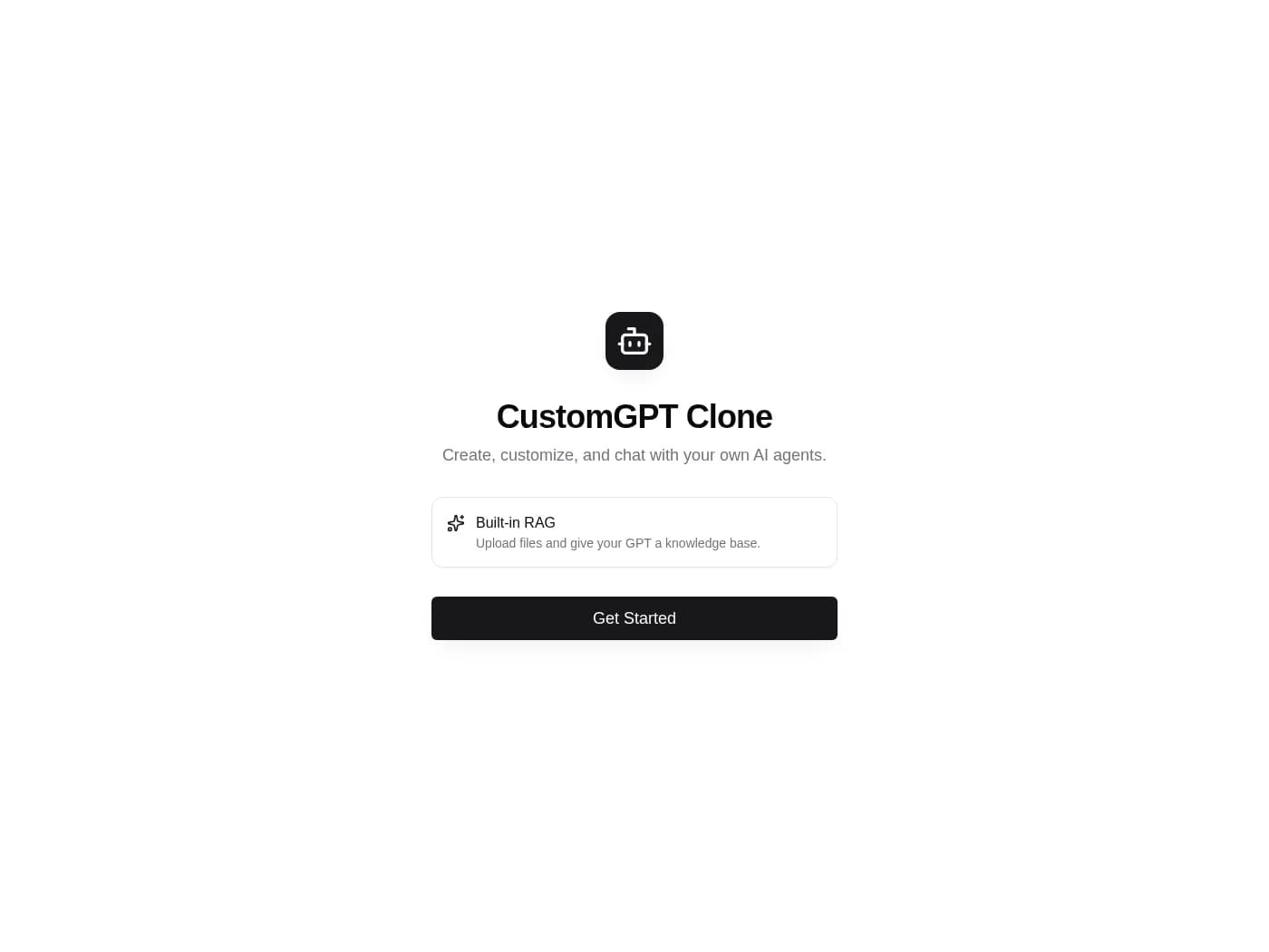 CustomGPT Clone Builder
