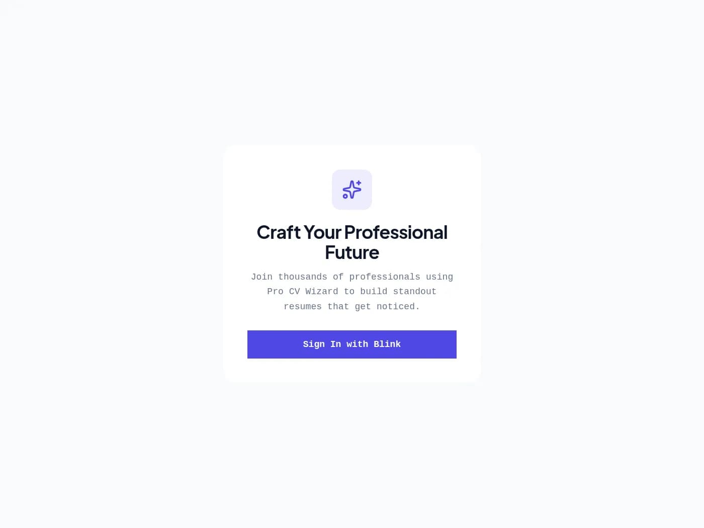 Pro CV Wizard