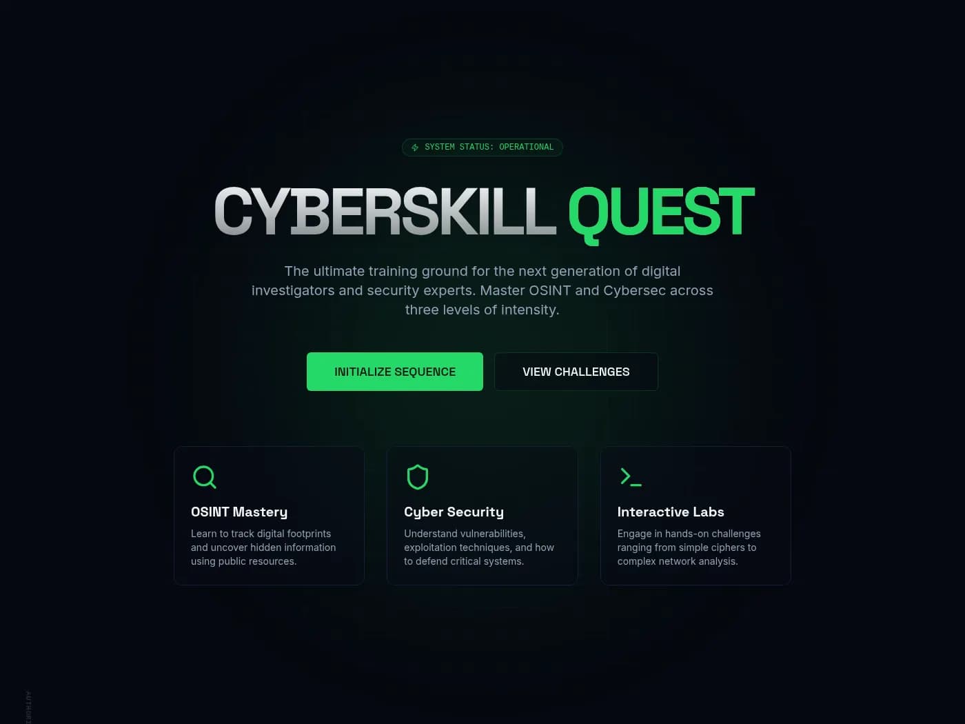 CyberSkill Quest