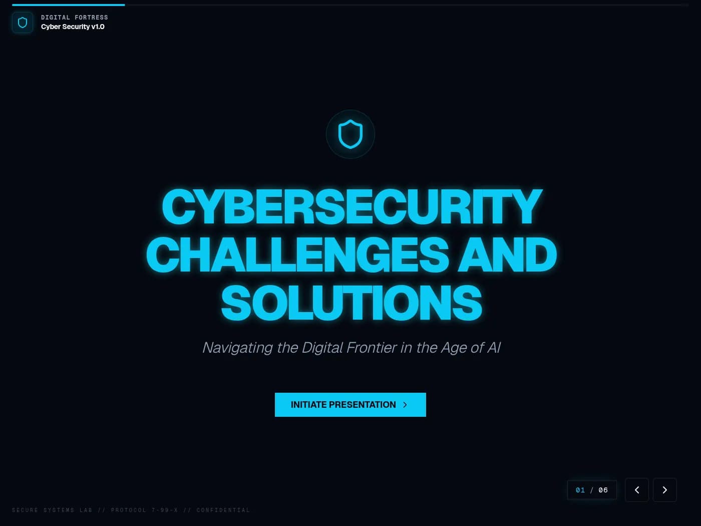CyberSecure 3D Presentation