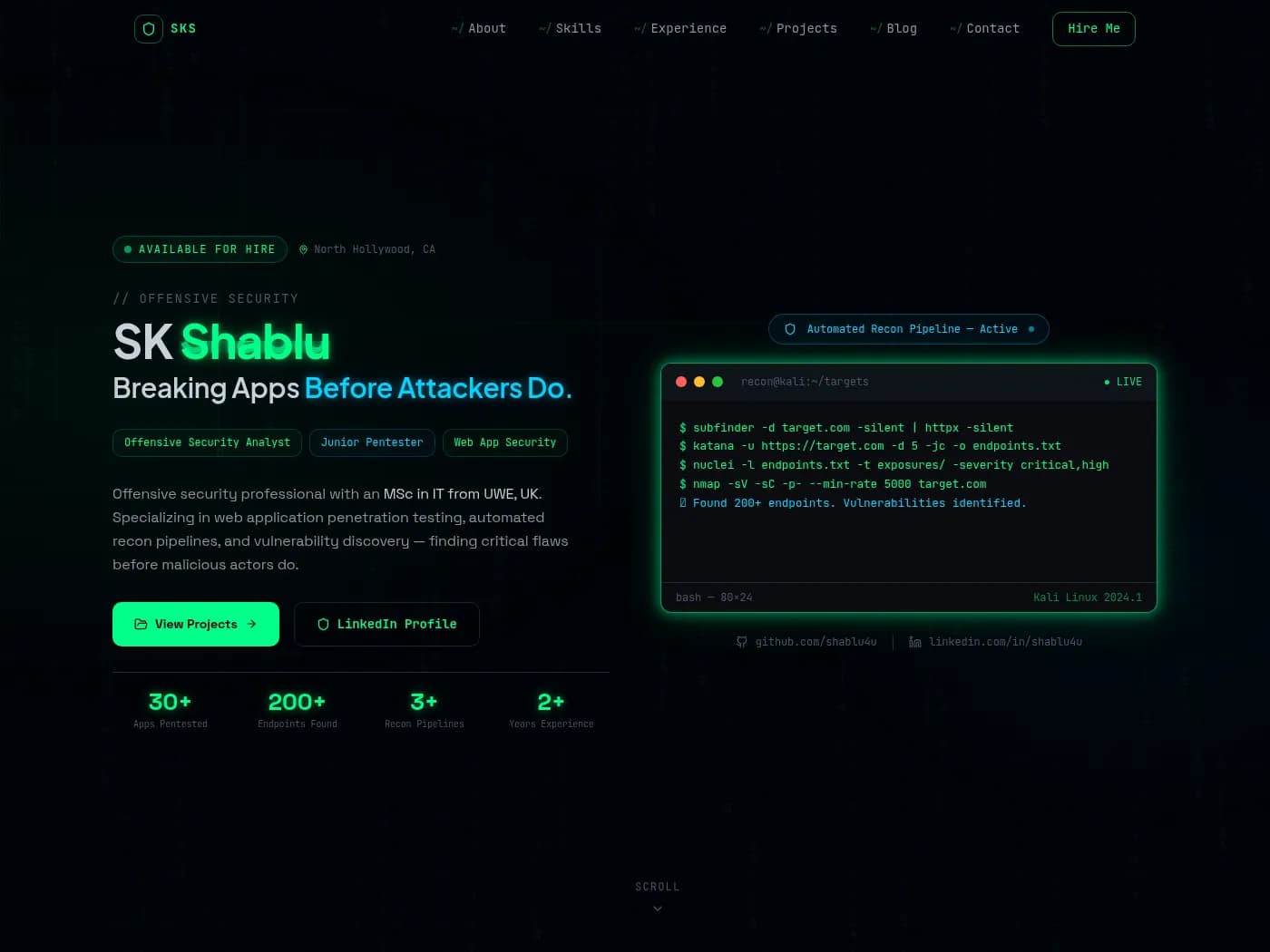 Cybershield Portfolio