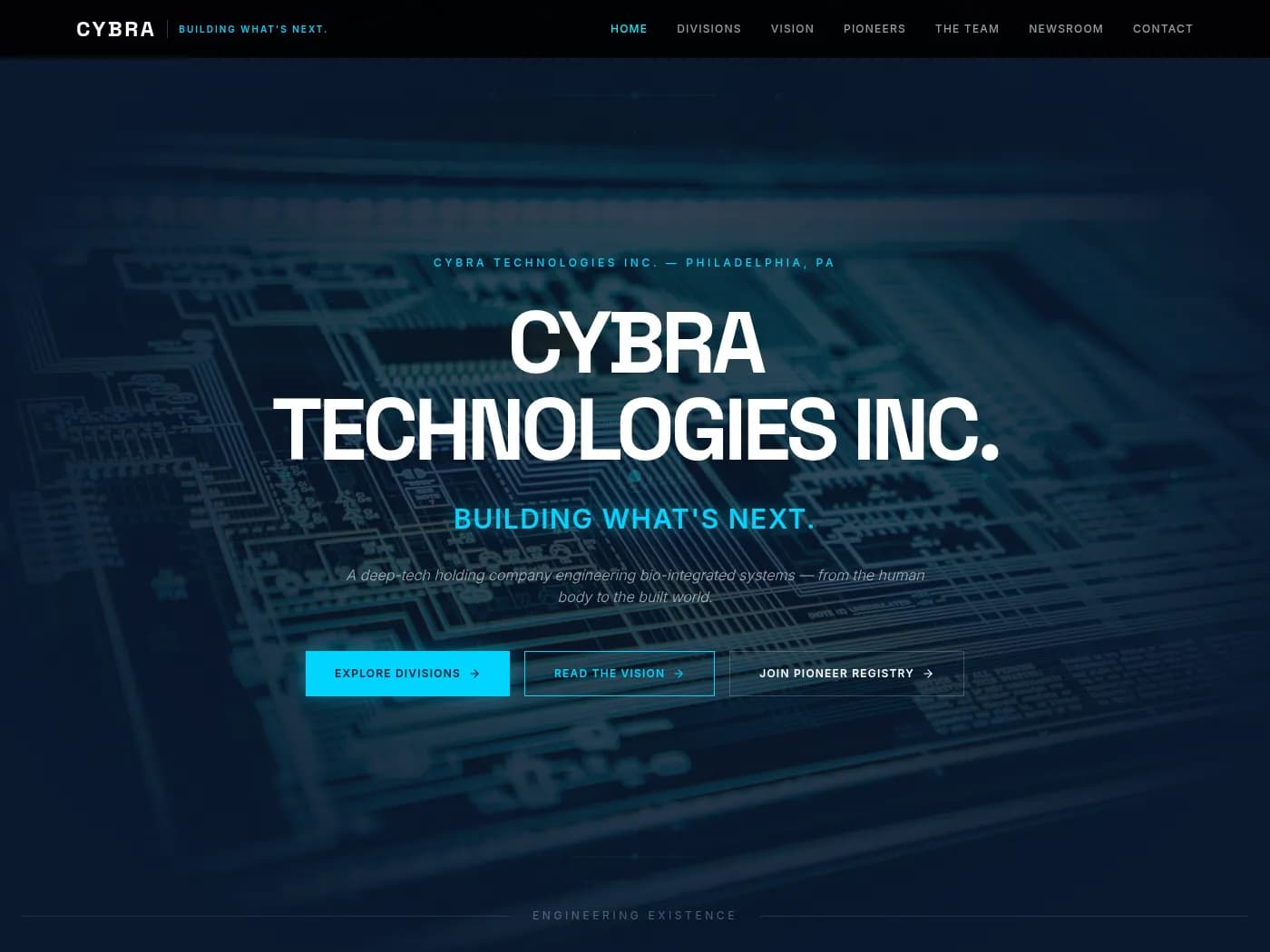 Cybra Technologies Inc Website