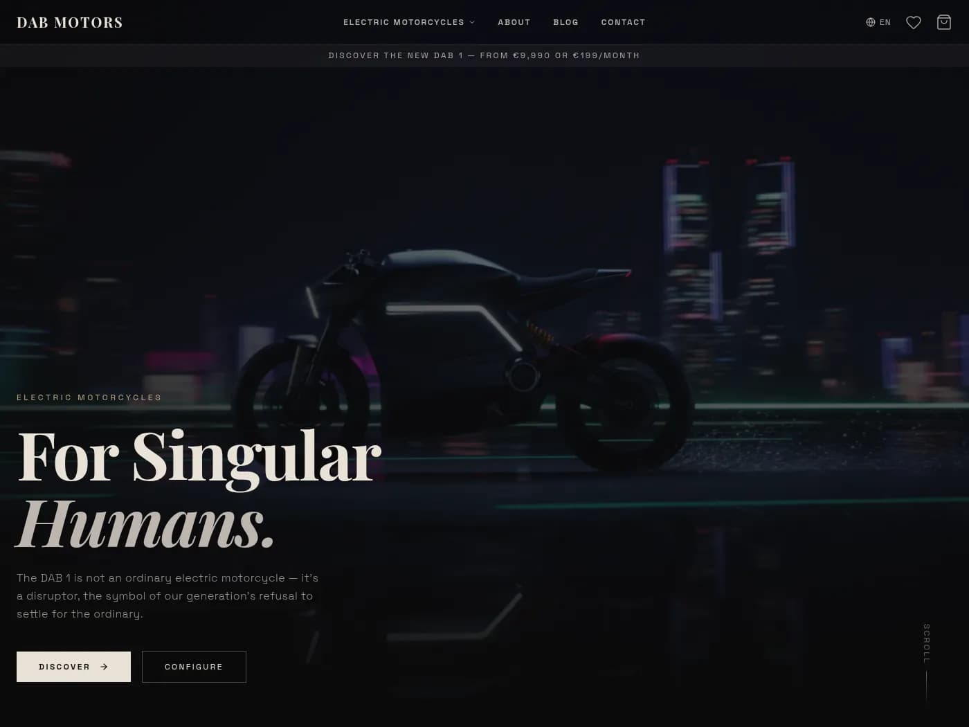 Dab Motors Web Clone