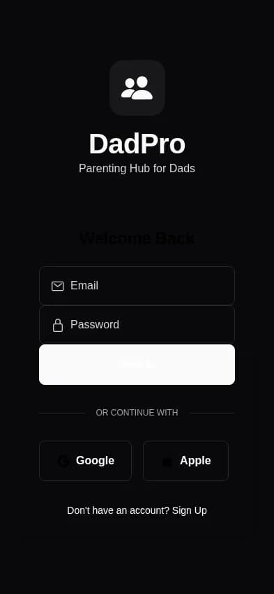 DadPro Parenting Hub
