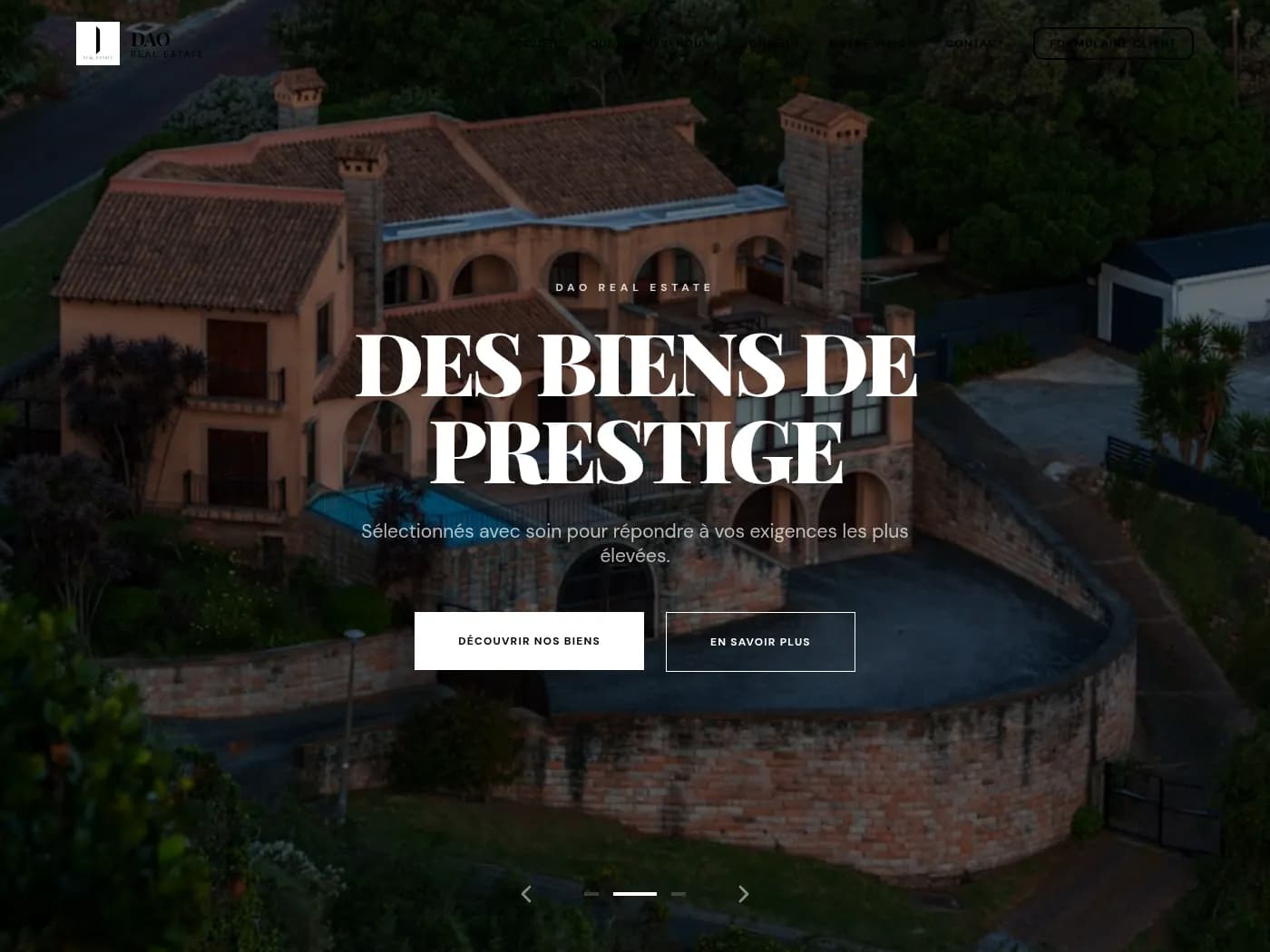 DAO Real Estate Site