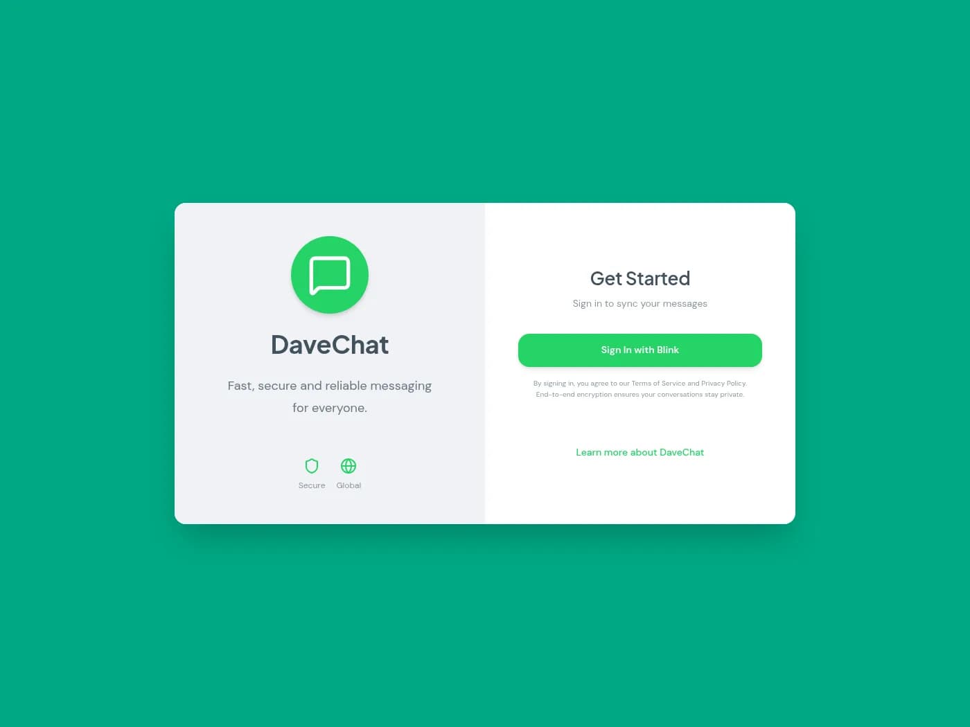 DaveChat Social Messenger