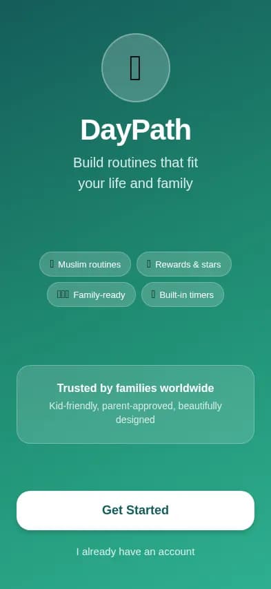 DayPath Family Routine App