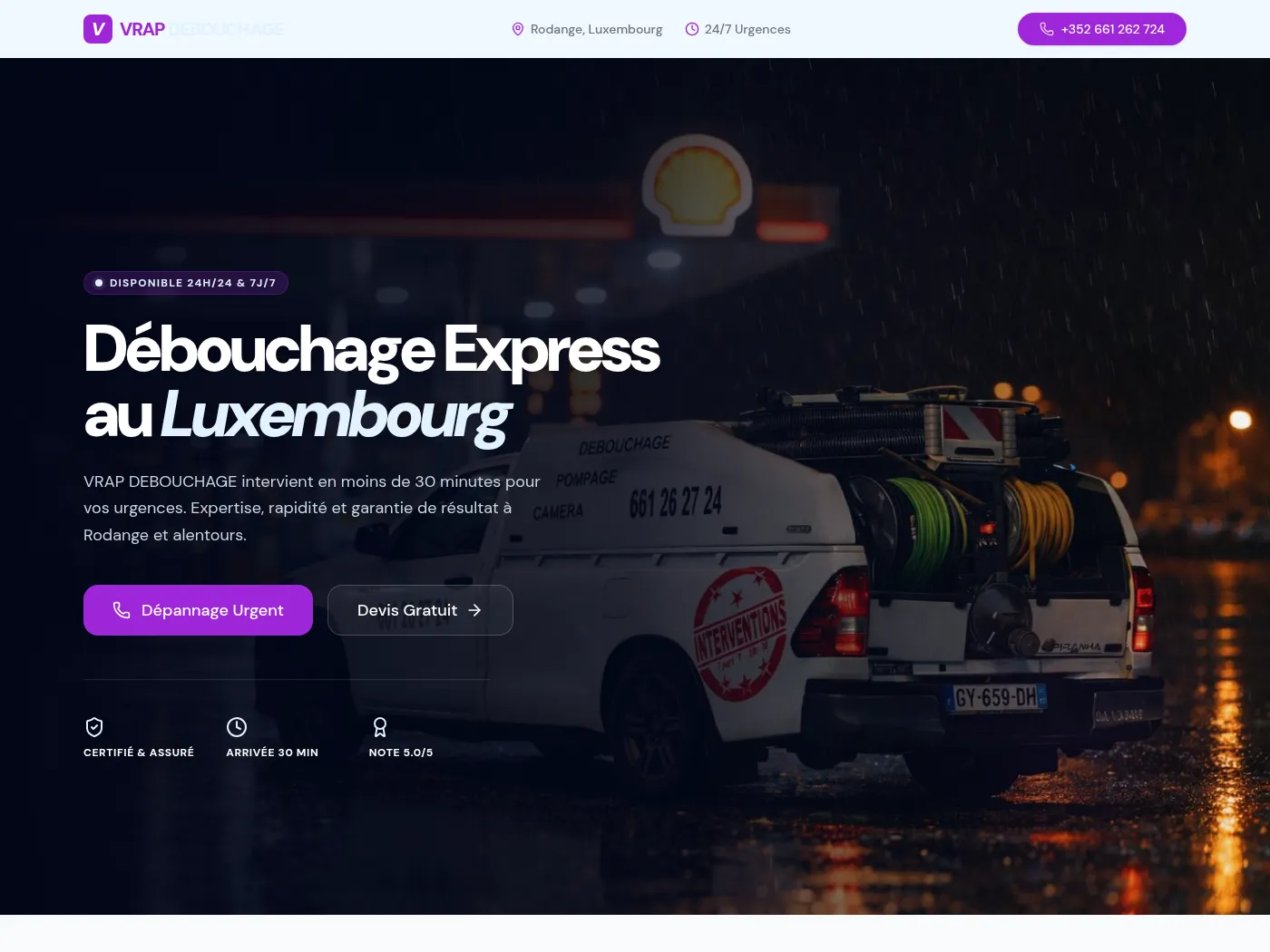 Débouchage Express Site