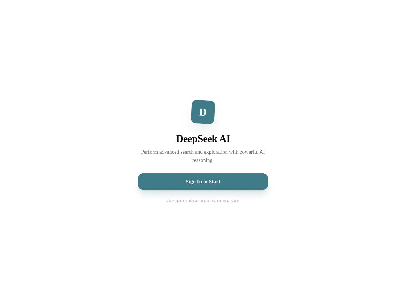 DeepSeek AI Clone