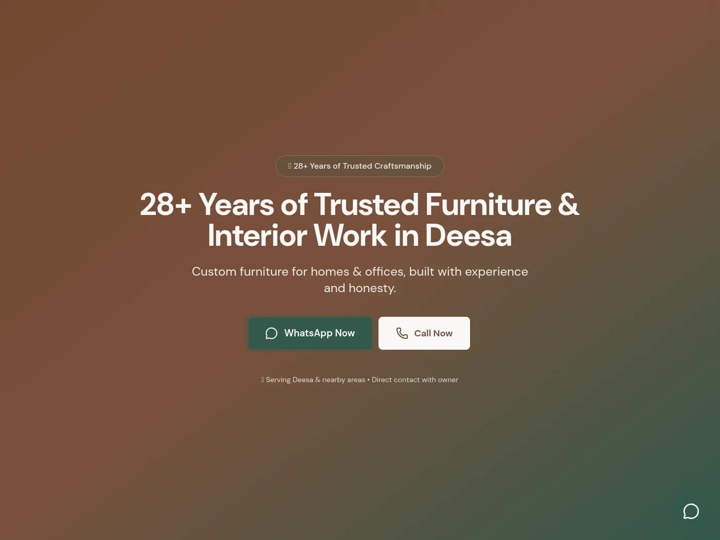 Deesa Interior Landing