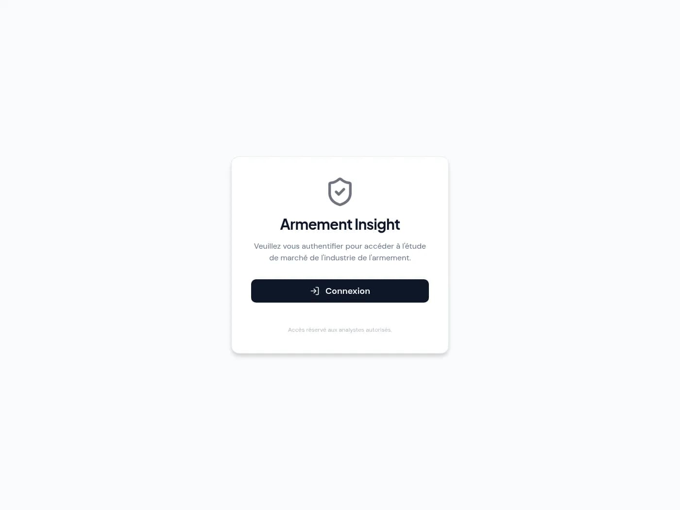 Armement Insight France