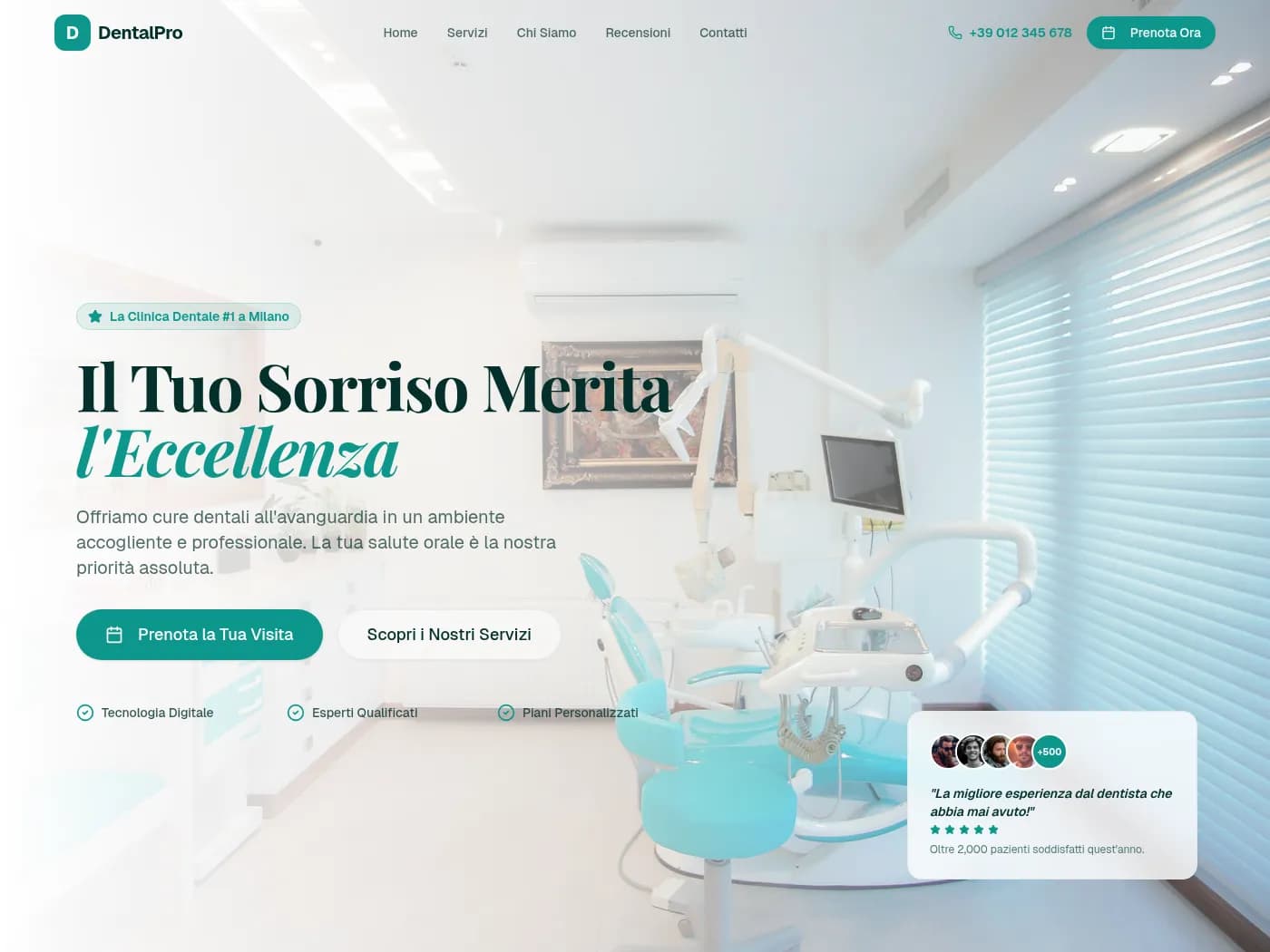 DentalPro Website Builder