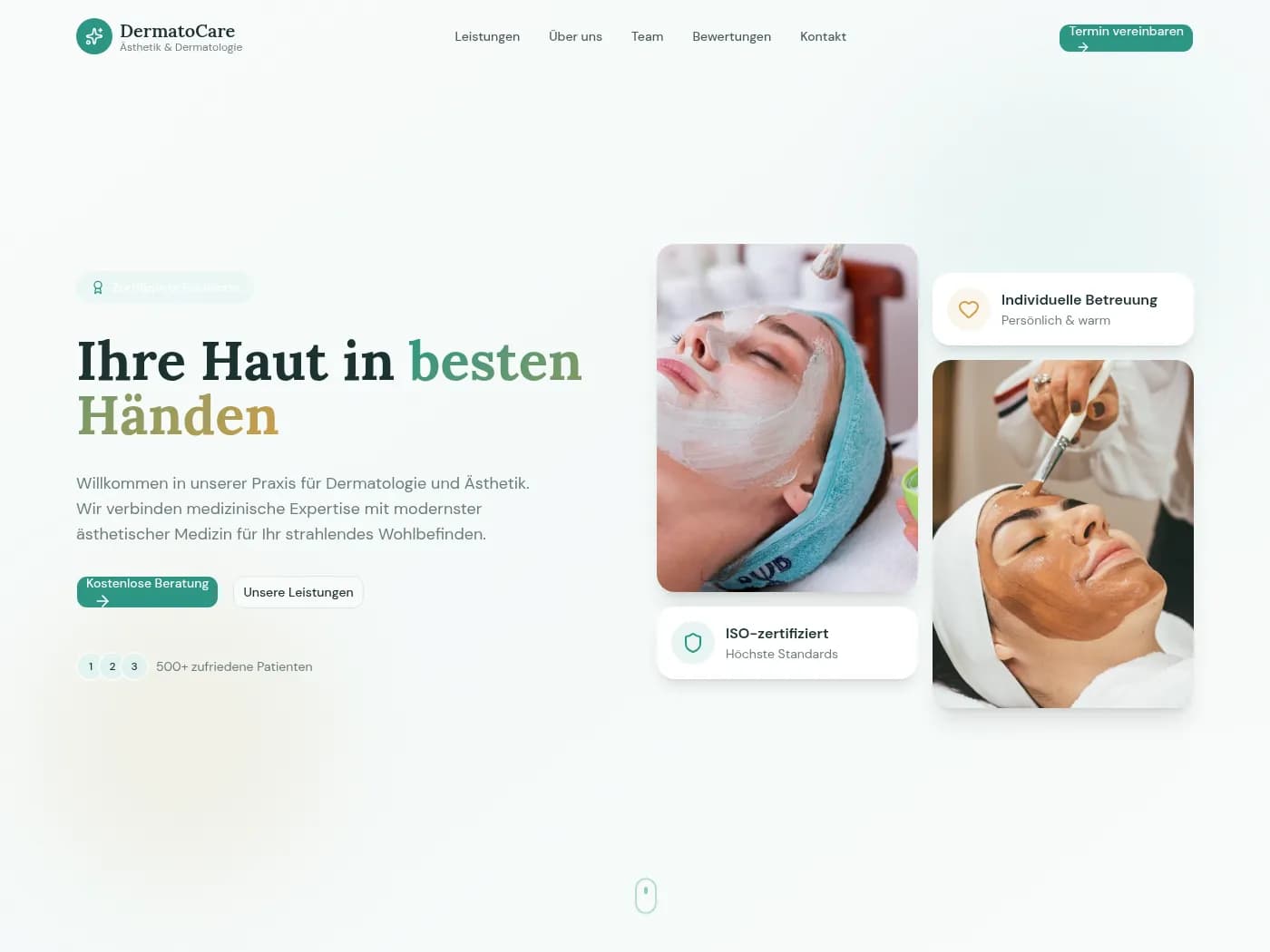 DermatoCare Website