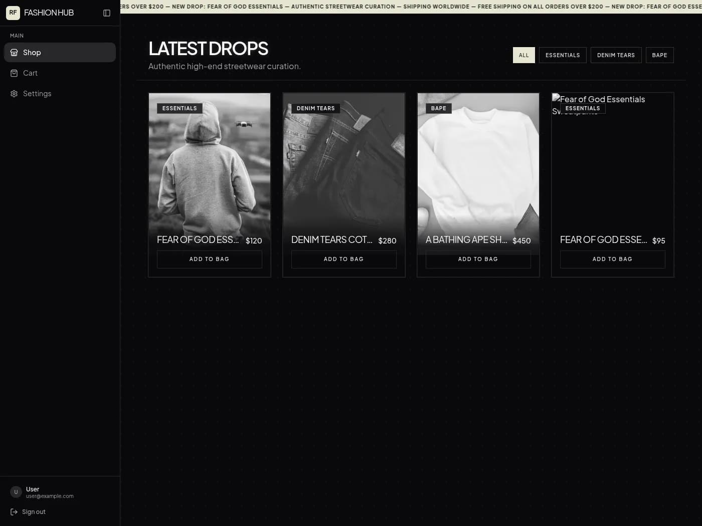 Resale Fashion Hub