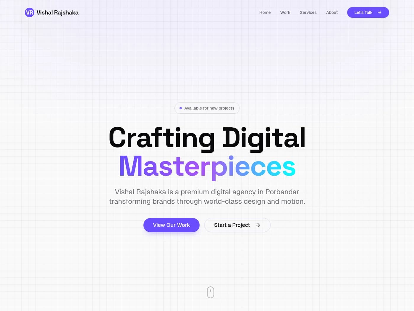 Vishal Rajshaka Portfolio SAAS
