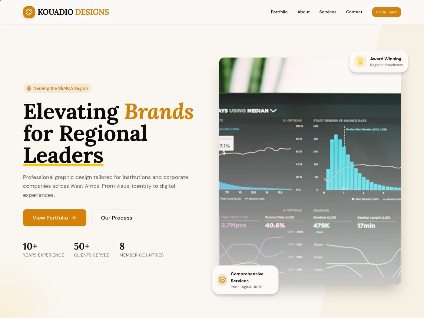 UEMOA Designer Portfolio