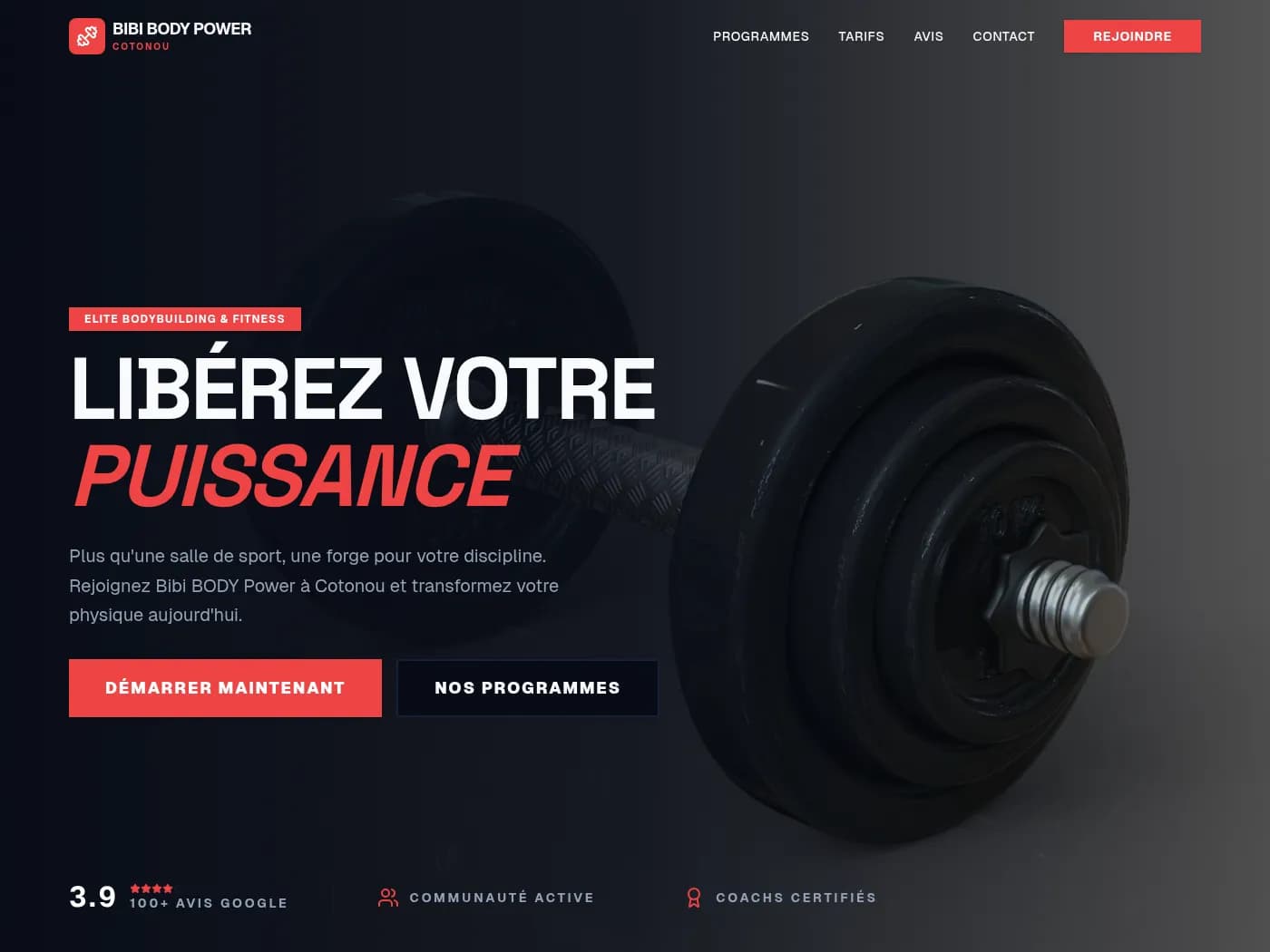 Détail Site Web