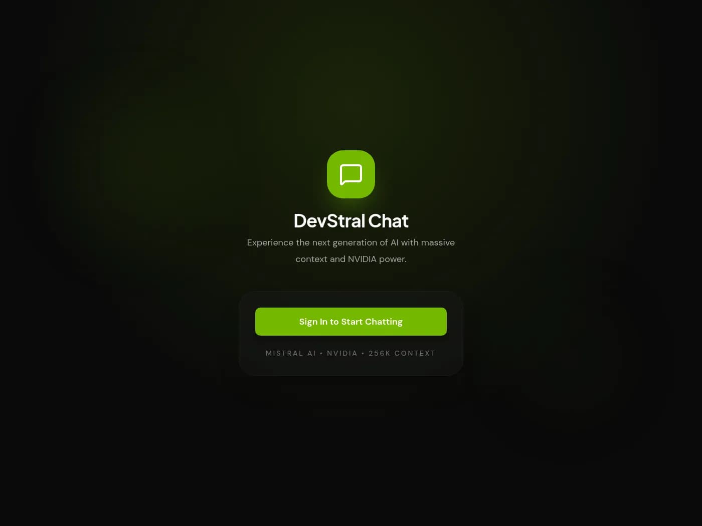 DevStral AI Chat Clone