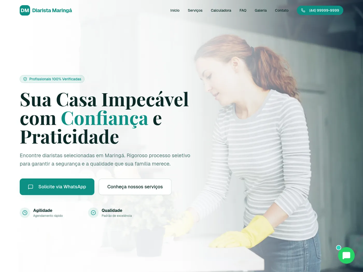 Diarista Maringá Platform