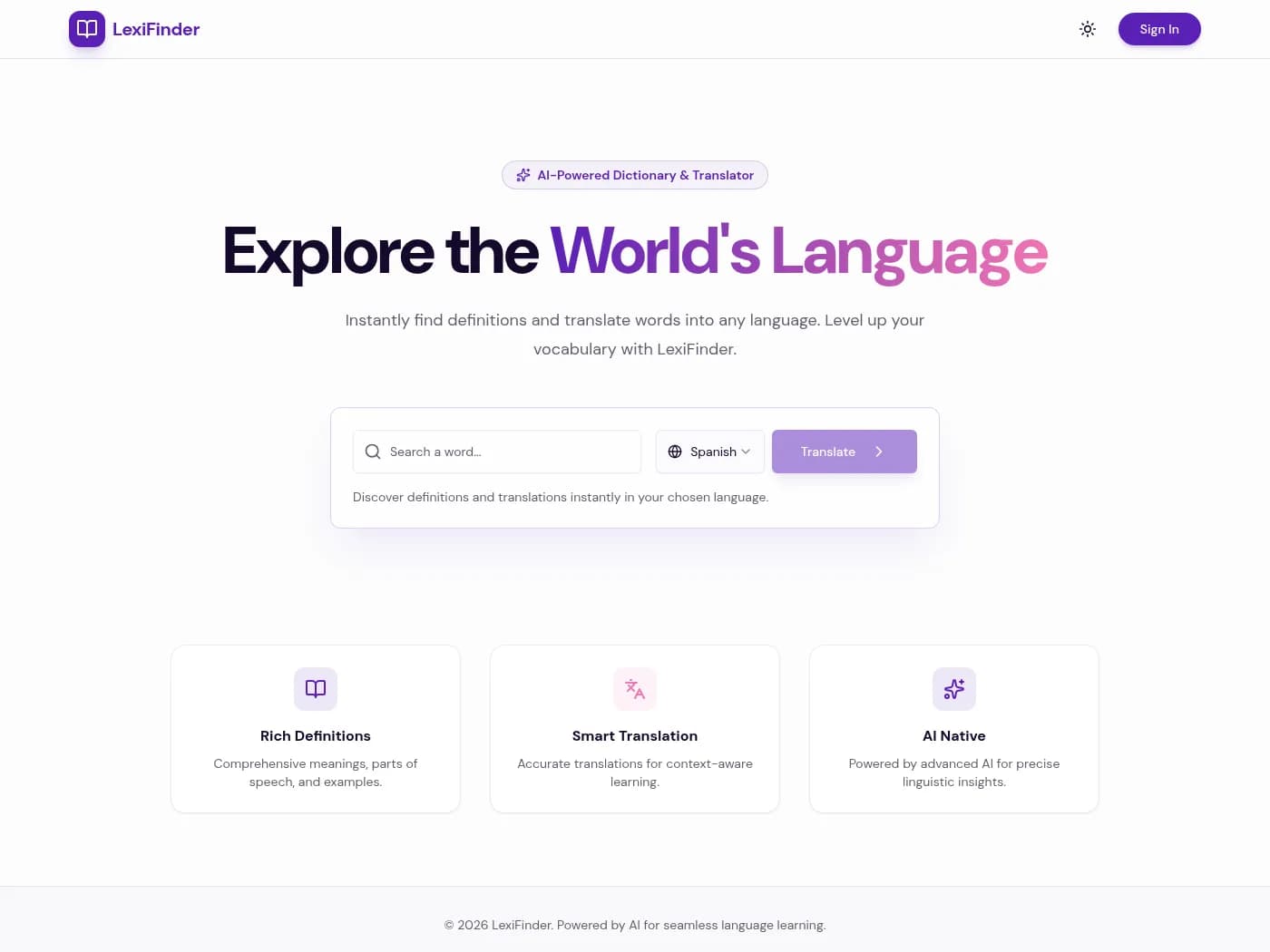 LexiFinder