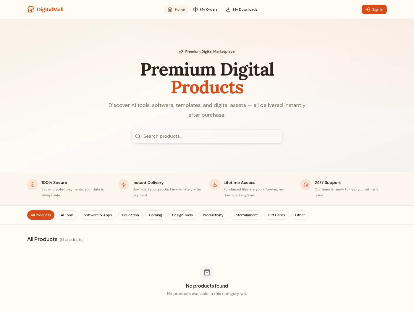 DigitalMall Platform