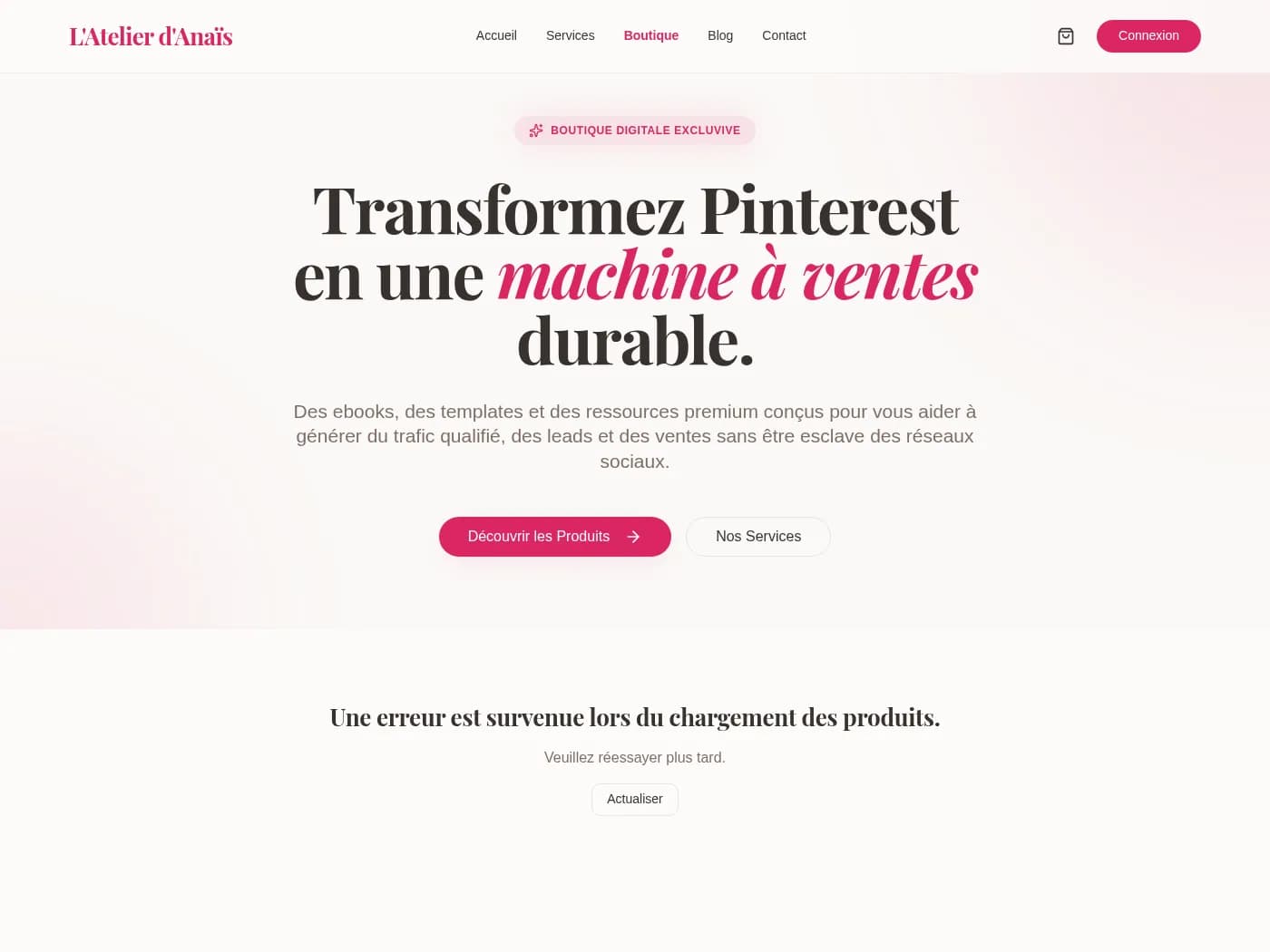Digital Product Shop