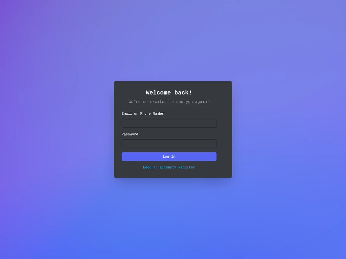 Dihcord Chat Platform
