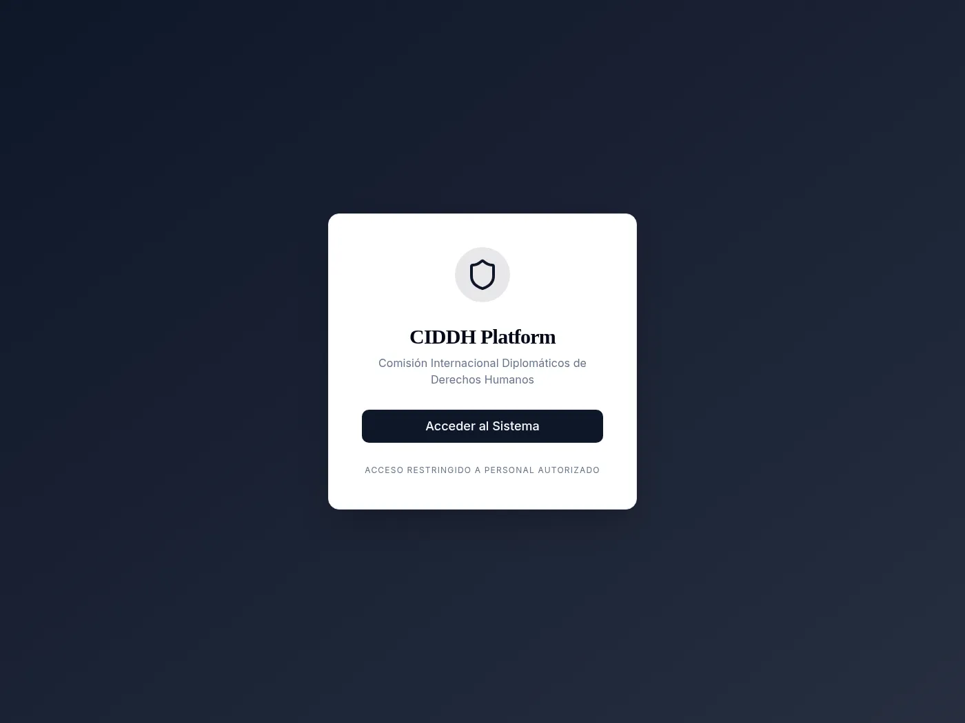 Diplomat Credential Platform