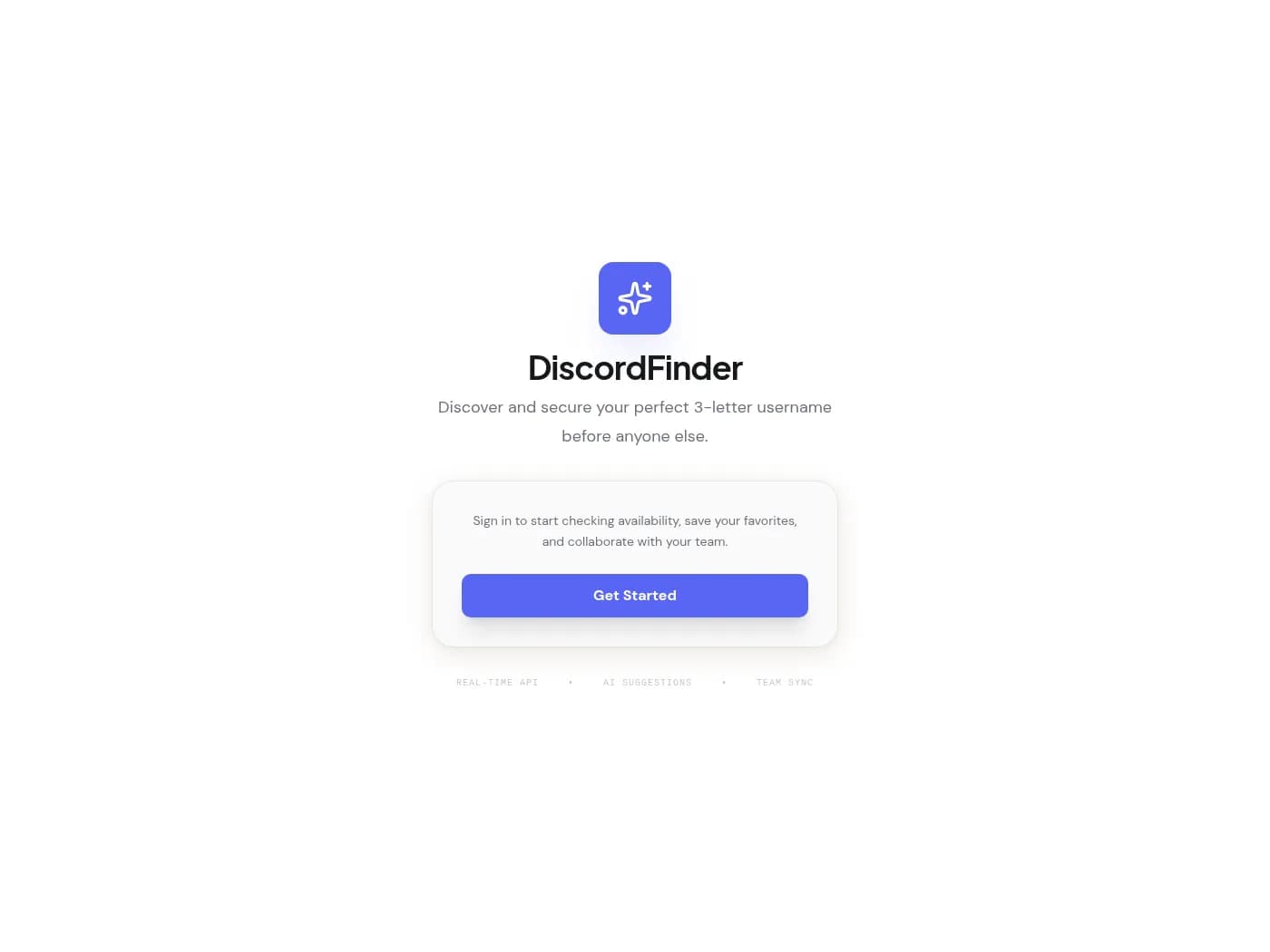 Discord 3-Letter Finder