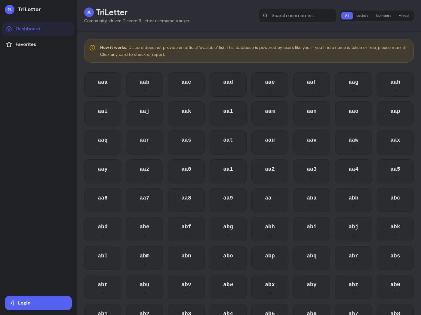 Free Discord Username Finder