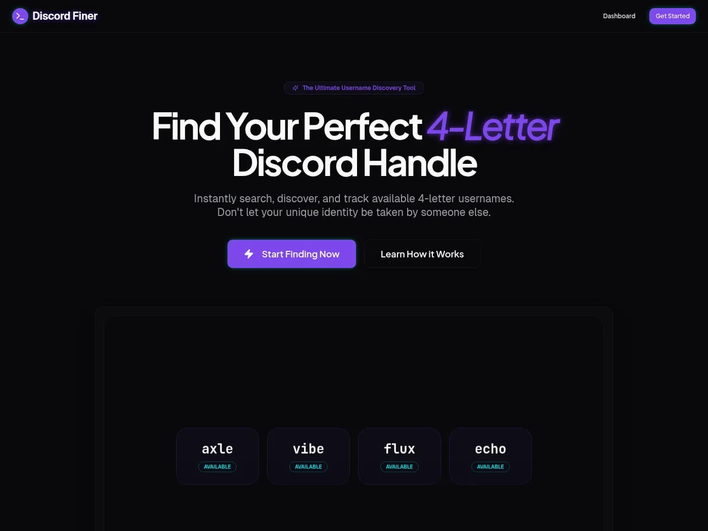 Discord Finer 4L Finder