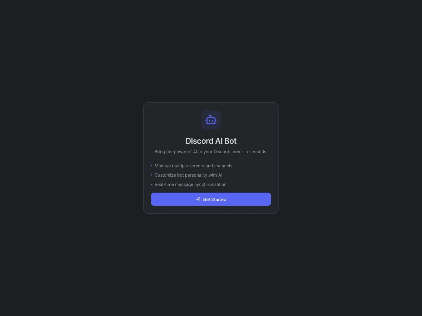 AIBot for Discord