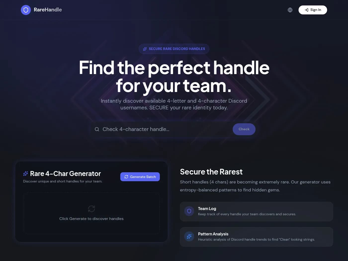 Discord Handle Checker