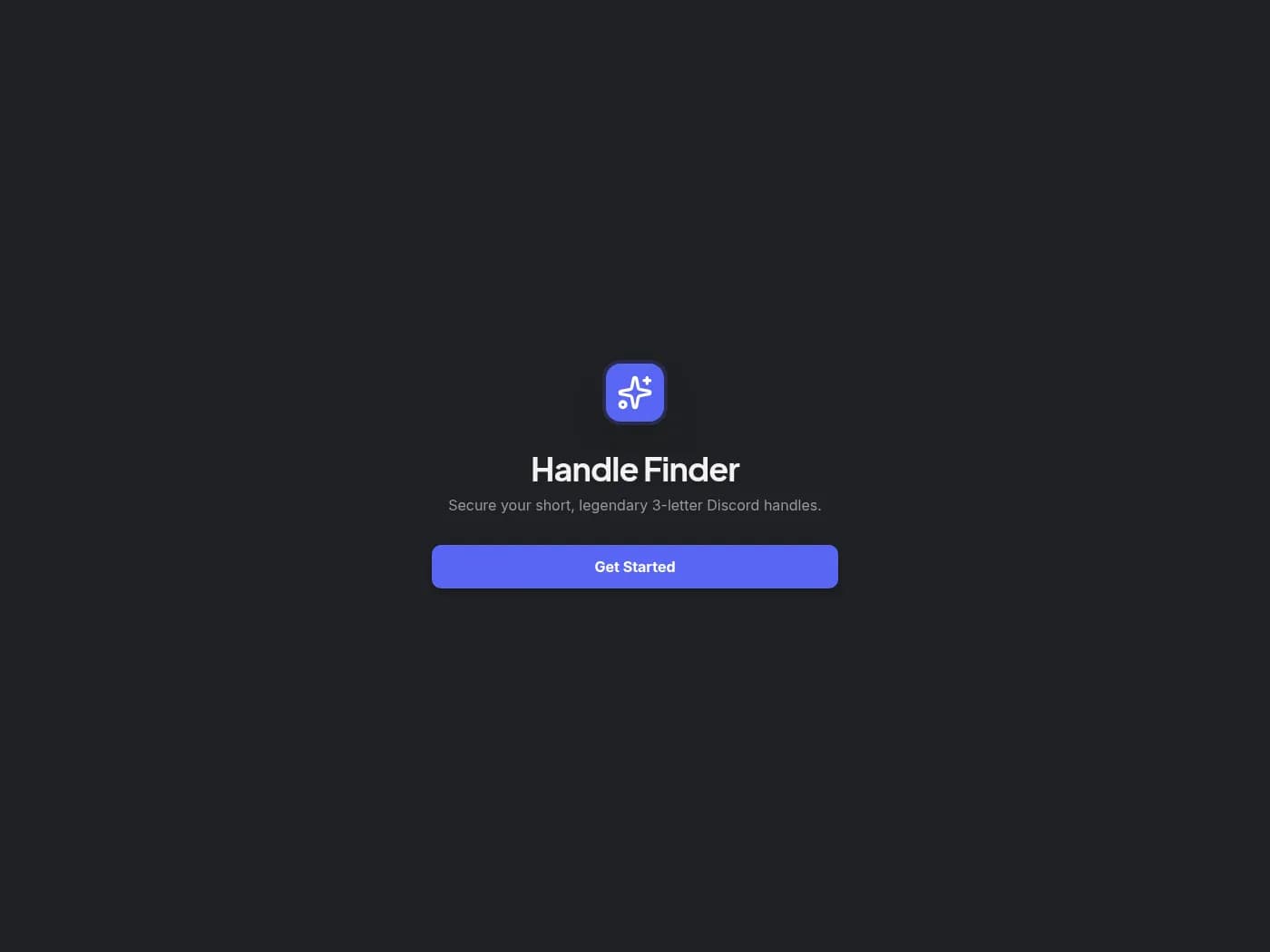 Discord 3-Letter Finder