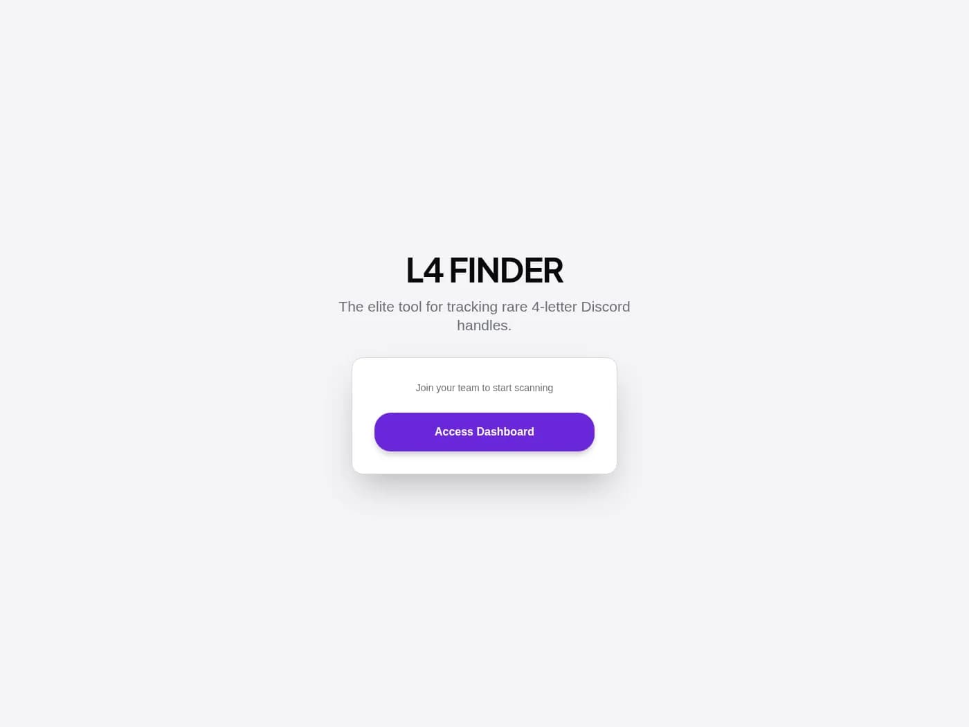 L4 Discord Name Finder